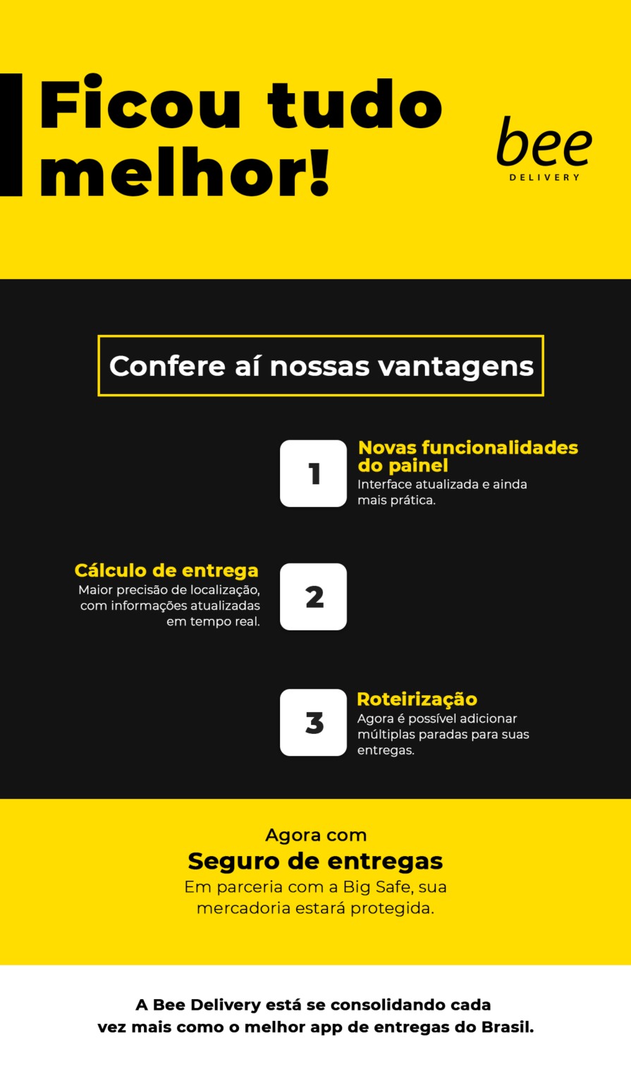 A Bee Delivery é a melhor parceira de logística do Brasil - Bee Delivery